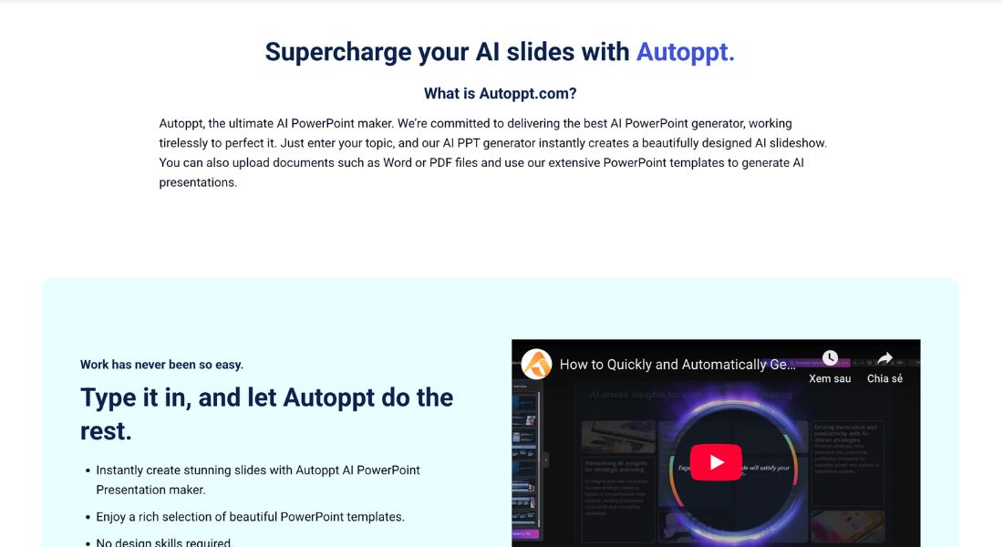 AutoPPT Review - Best AI PowerPoint Generator for Instant Presentations