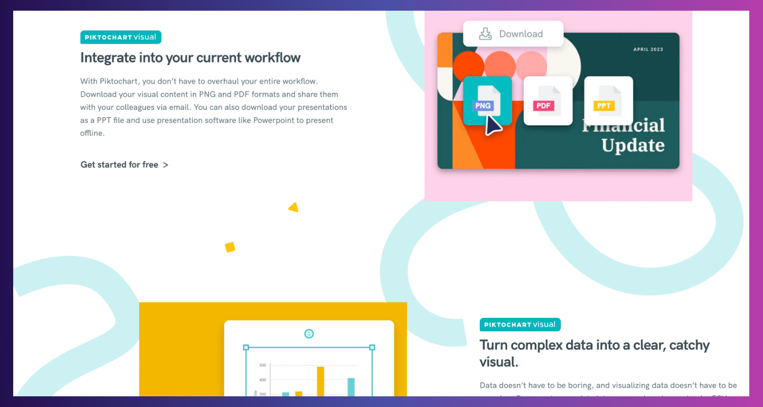 piktochart - Meet the next generation of infographics