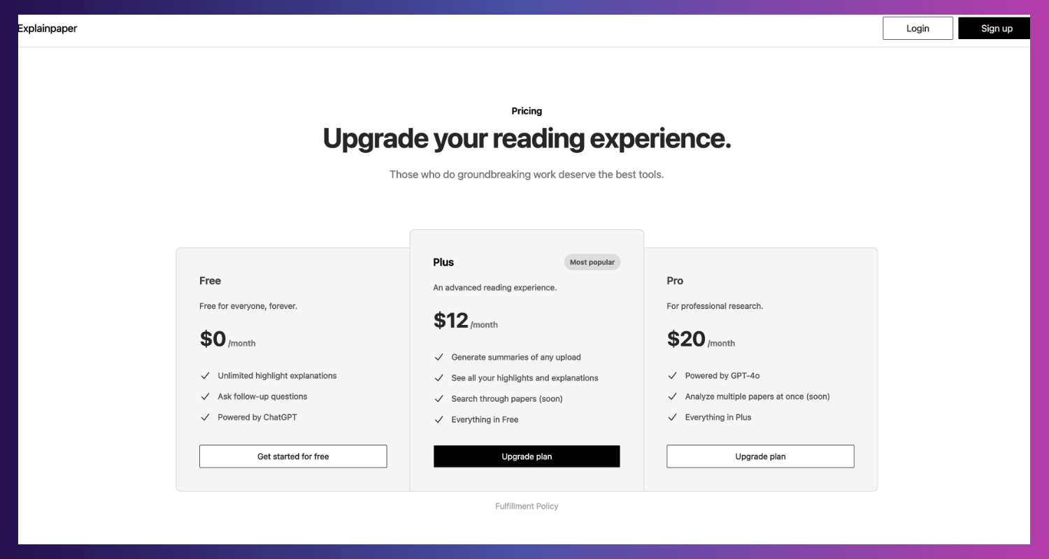 ExplainPaper Reviews: Use cases, Pricing and Alternatives