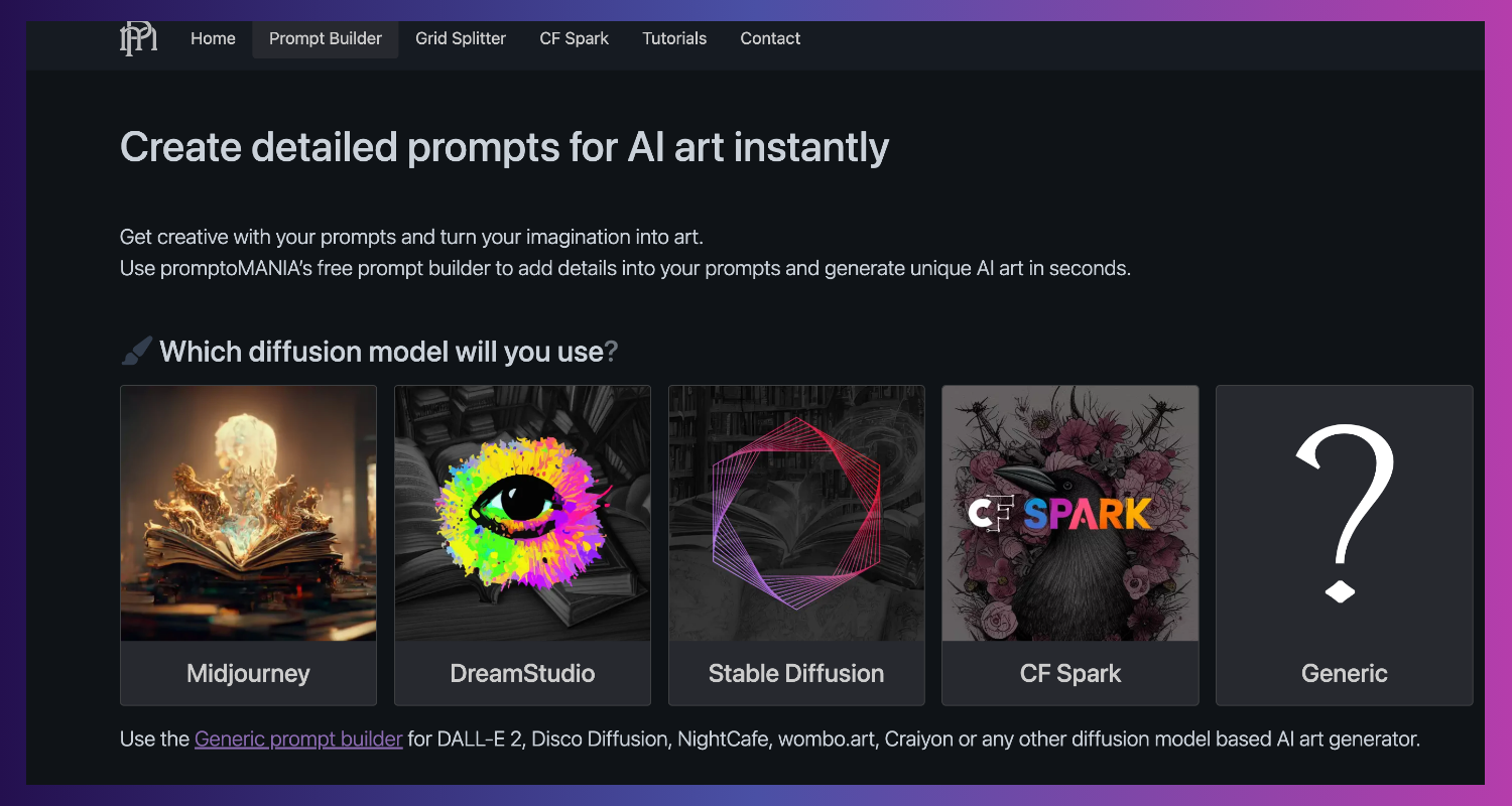 Creativity with PromptoMANIA: The Premier AI Art Prompt Generator