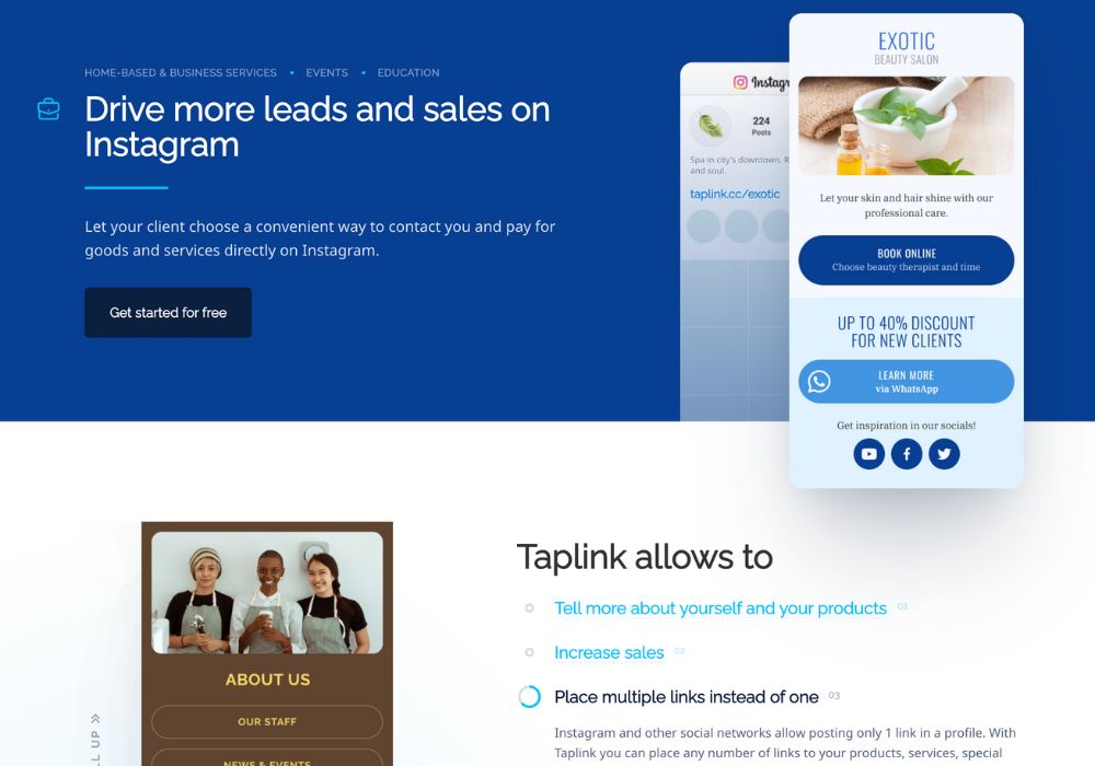 Taplink Review: Boost Engagement with Advanced Link-in-Bio Tools