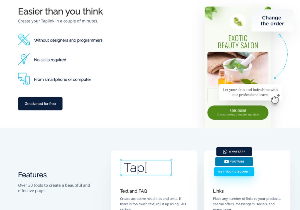 Taplink Review: Boost Engagement with Advanced Link-in-Bio Tools