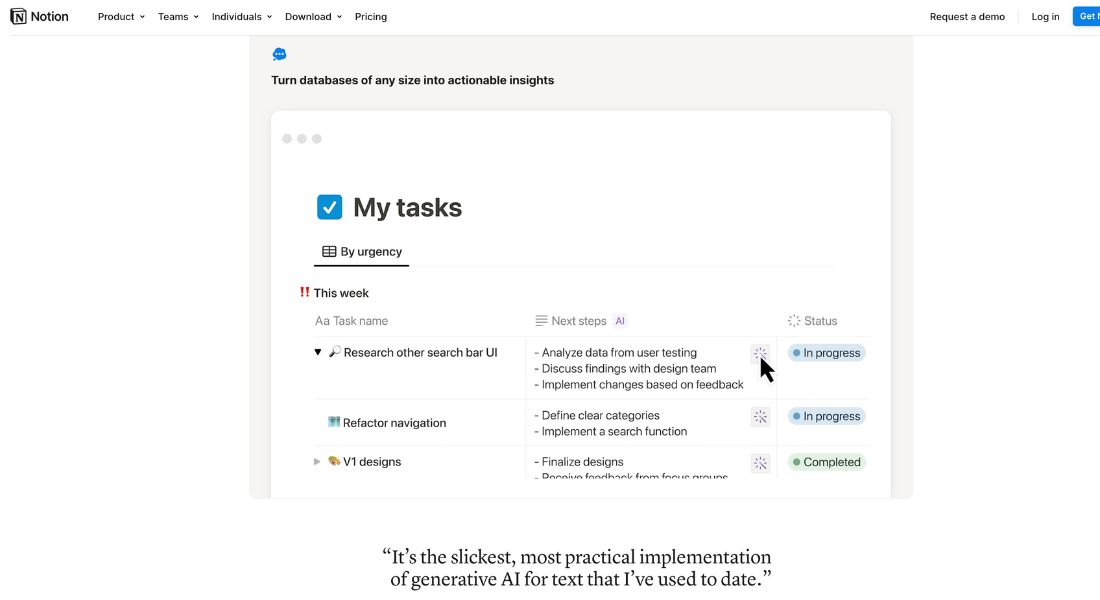 Notion AI Reviews: Use Cases, Pricing & Alternatives